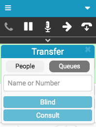 Blind transfer an interaction - Genesys Cloud Resource Center