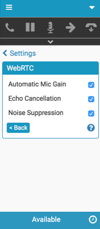 Configure advanced microphone settings for WebRTC phones - Genesys ...
